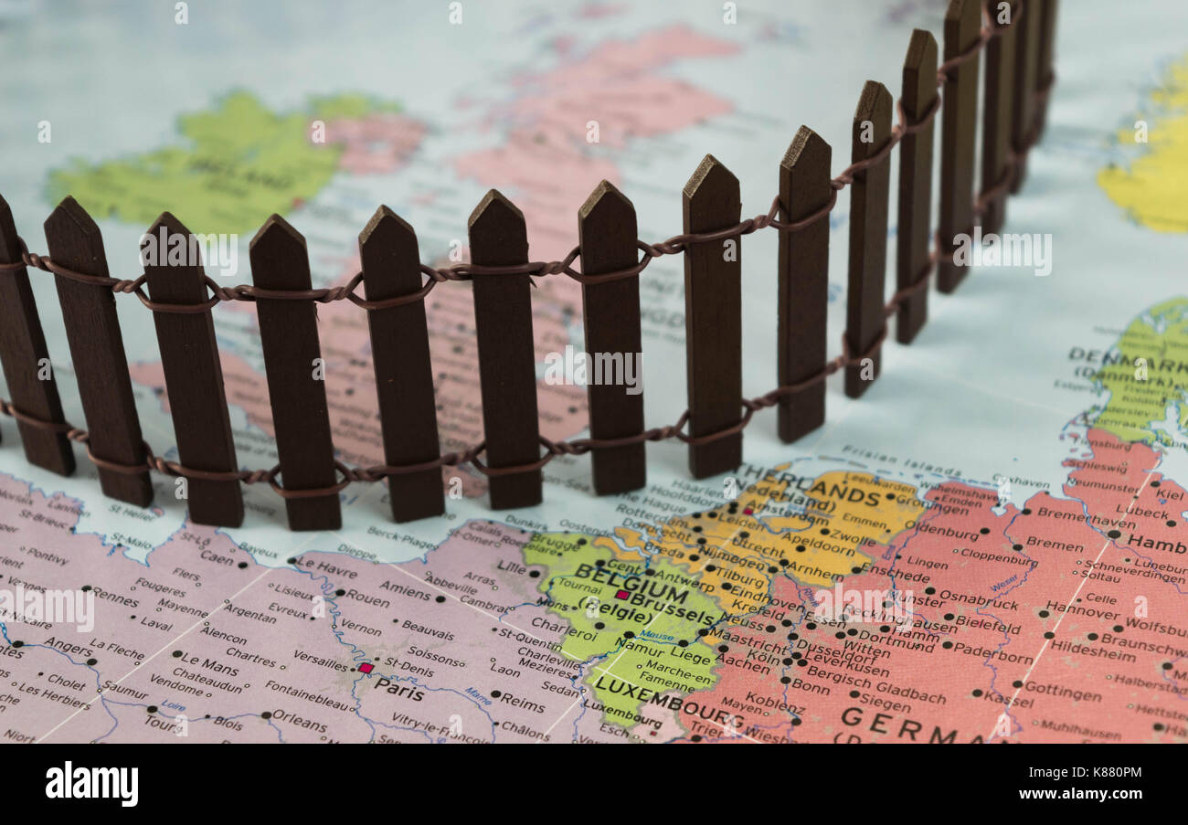 Brexit map hi-res stock photography and images - Alamy