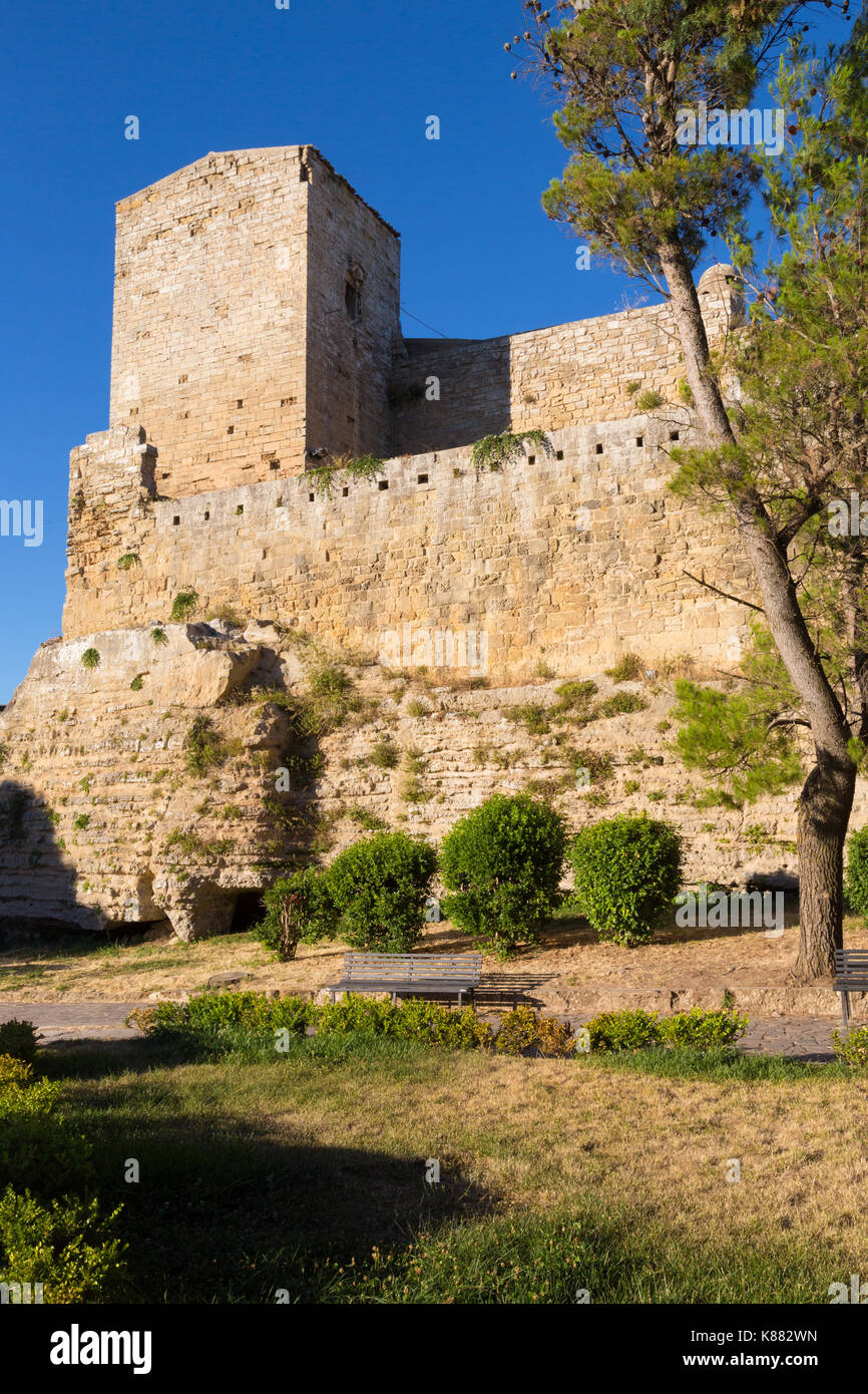 Enna castle hi-res stock photography and images - Alamy