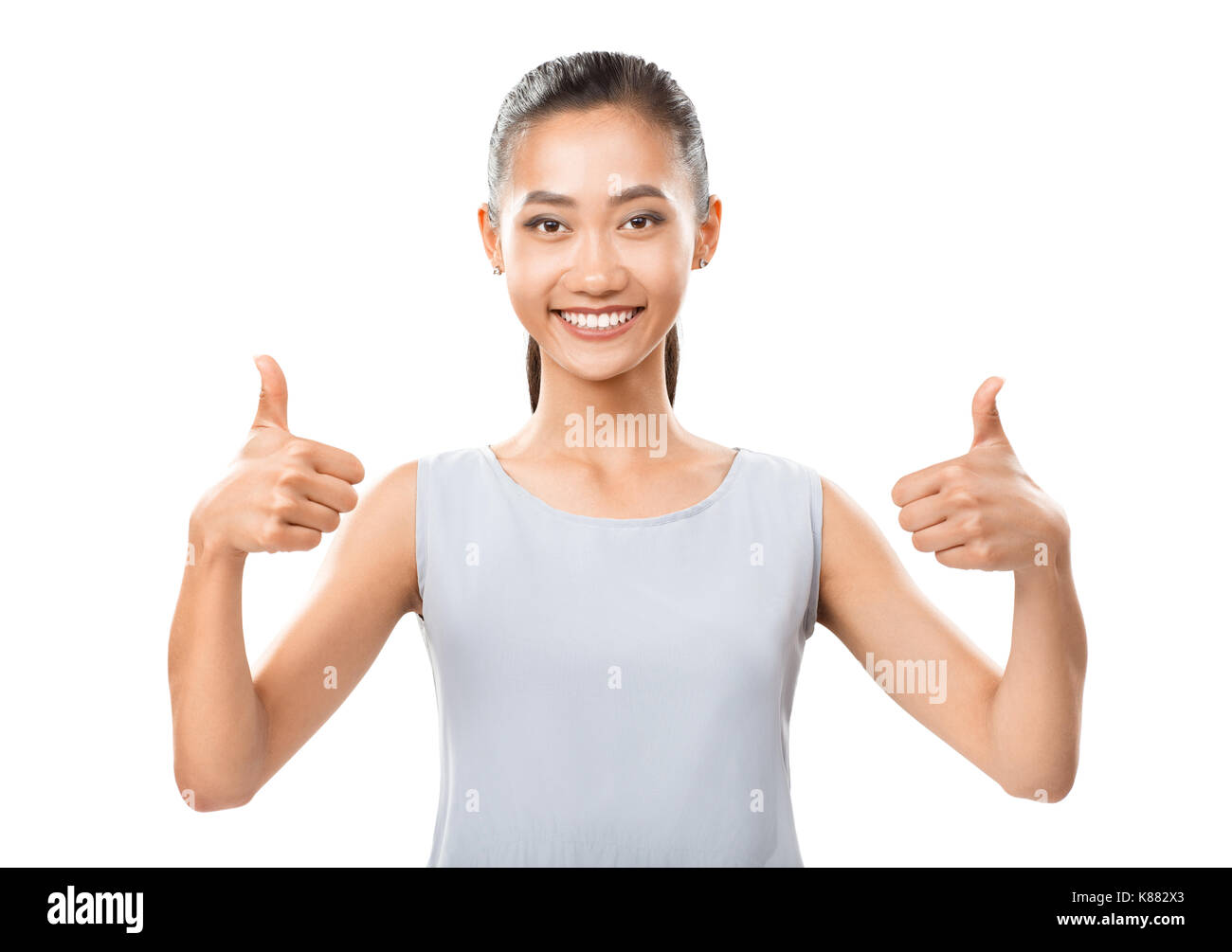 Arms up cheer hi-res stock photography and images - Alamy