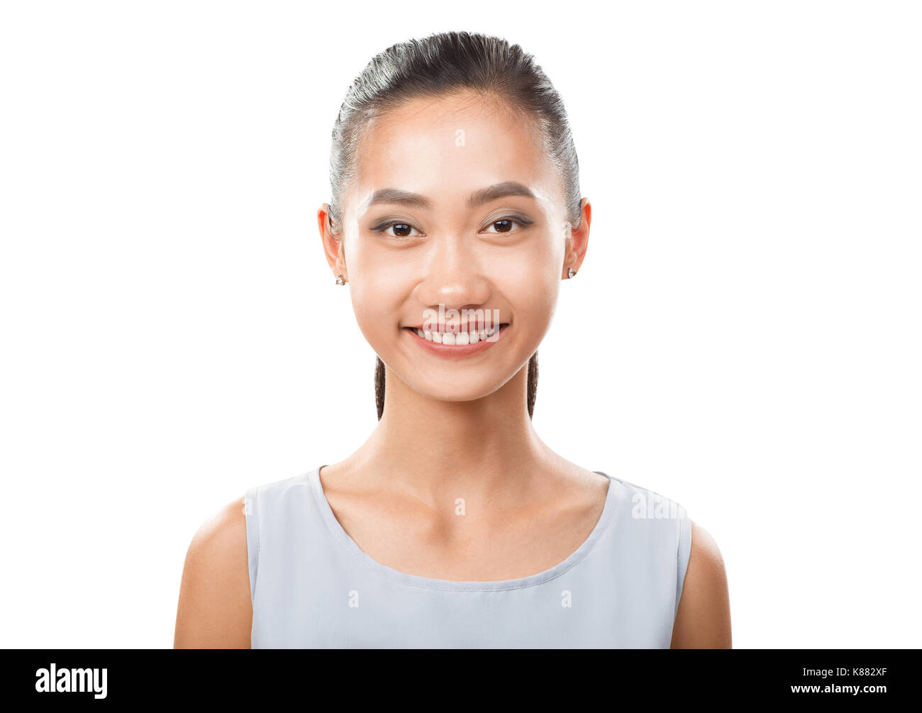 Lovely chinese face woman hi-res stock photography and images - Alamy