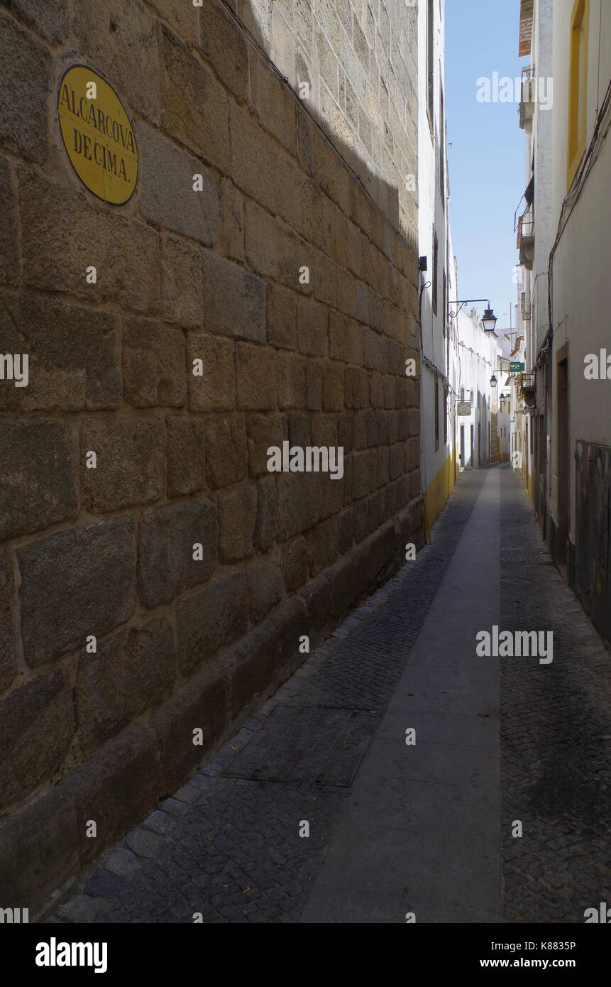 Streets evora portugal hi-res stock photography and images - Alamy