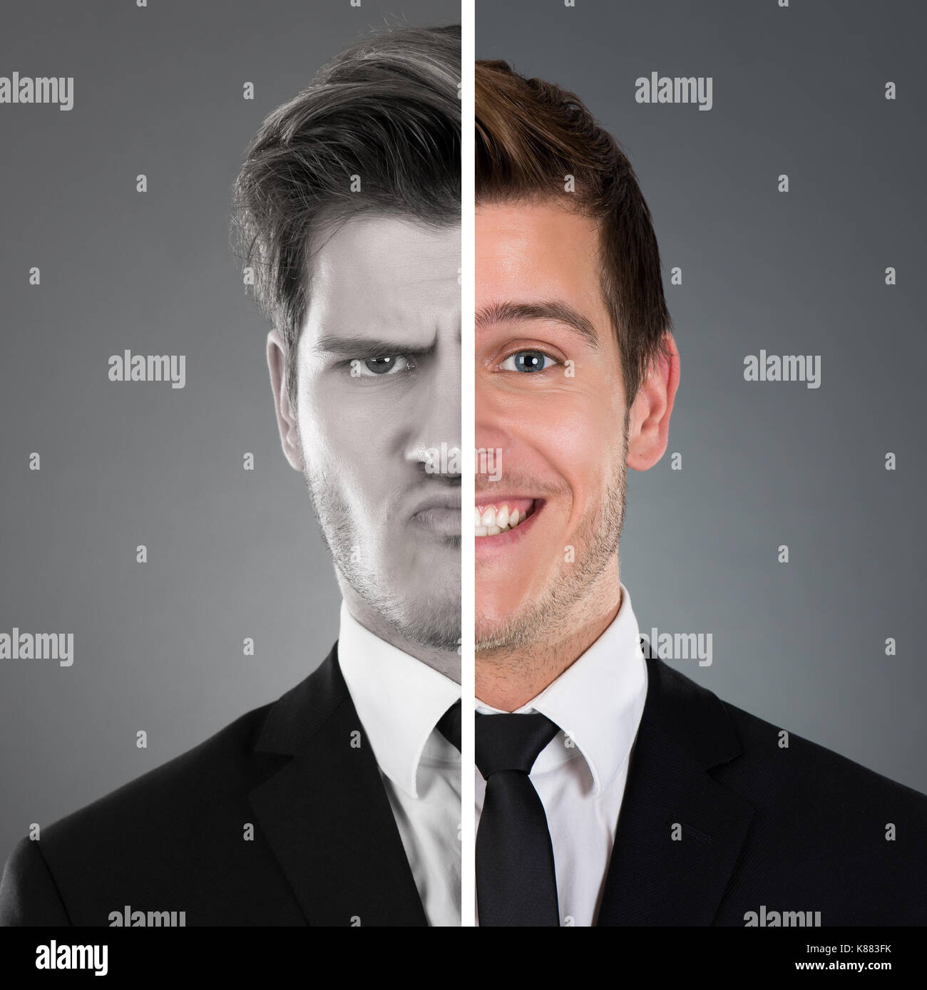 Two black businessman hi-res stock photography and images - Alamy