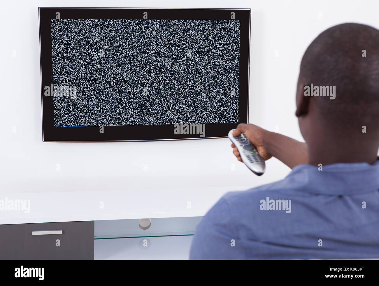 Young man no remote control hi-res stock photography and images - Alamy