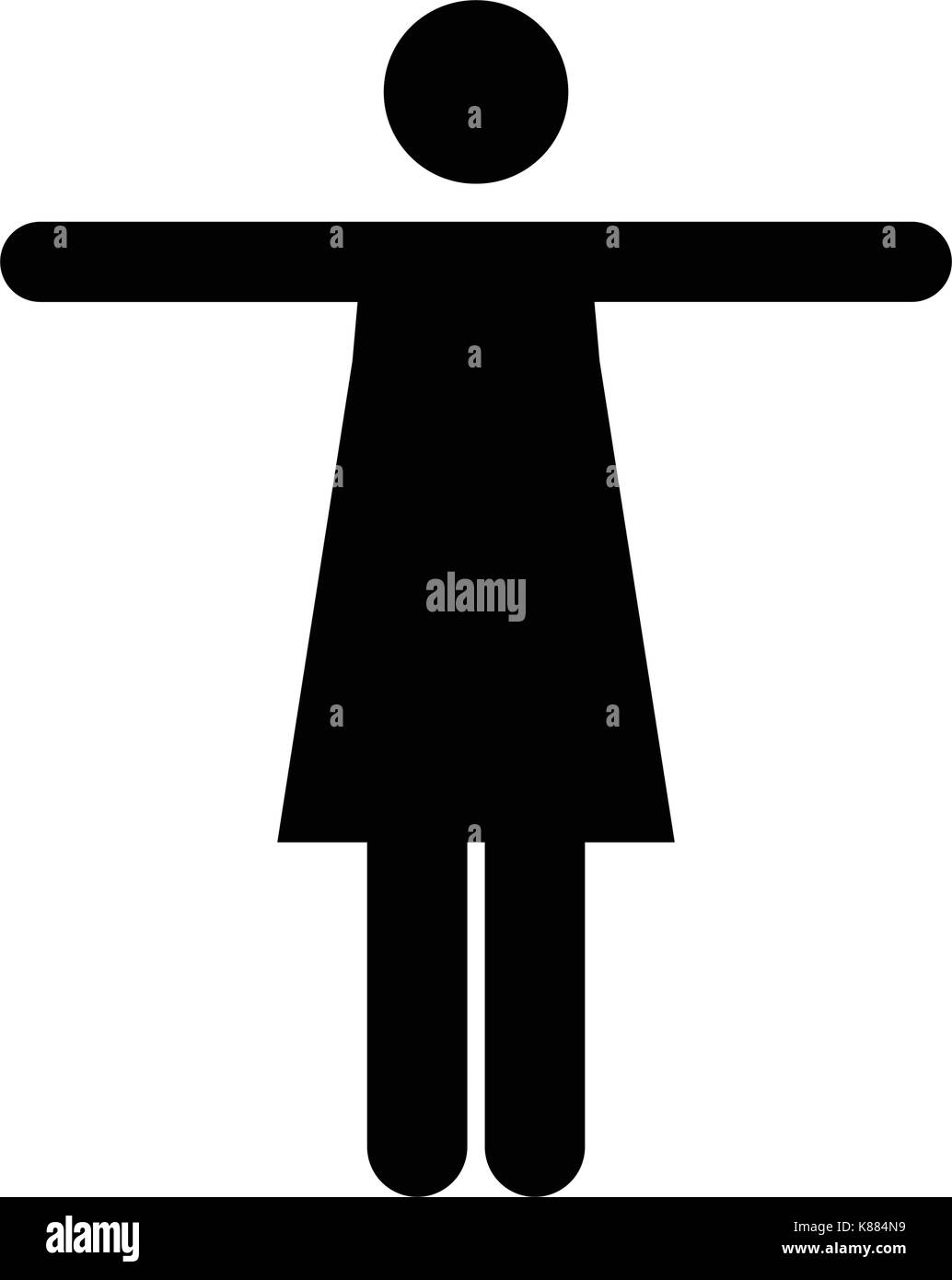 Engineer girl silhouette vector vectors hi-res stock photography and ...