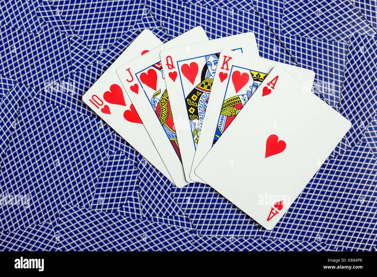 Back of playing card hi-res stock photography and images - Alamy