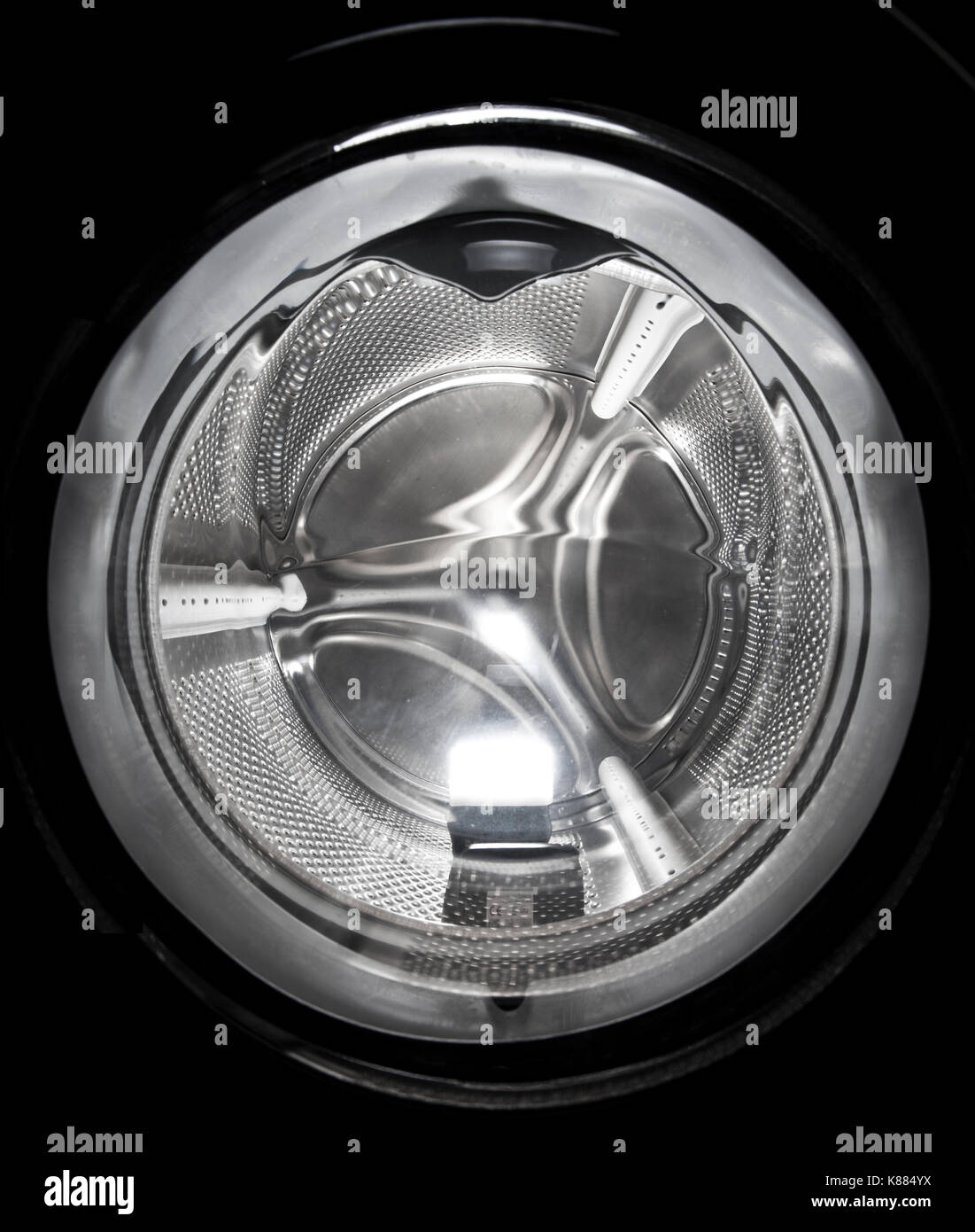 Washing machine. loading hatch close up Stock Photo - Alamy