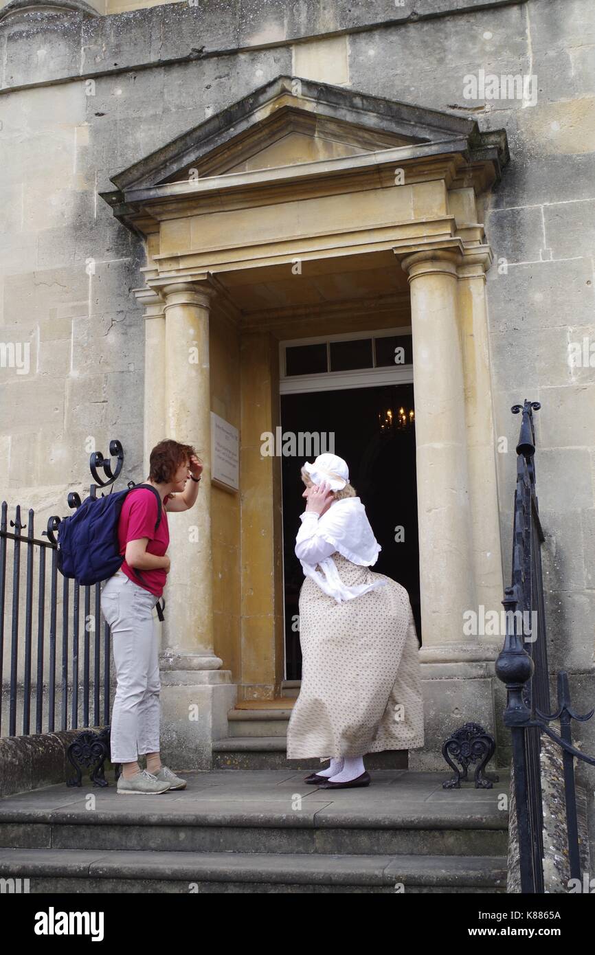 Maid in Historical Costume, Number 1, The Royal Crescent Museum. City ...