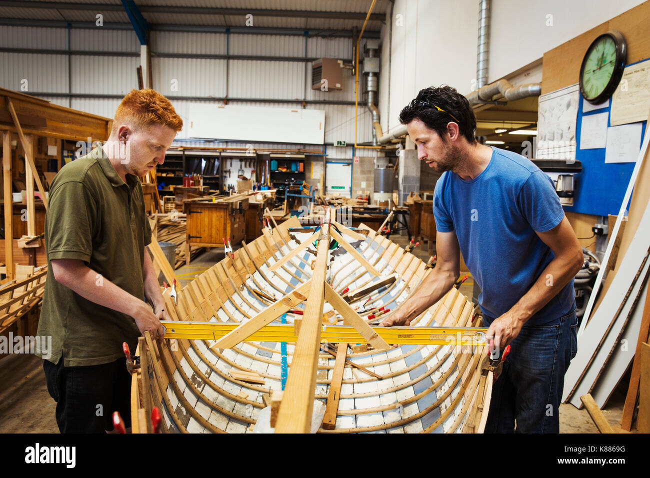 Boatbuilders workshop hi-res stock photography and images - Alamy