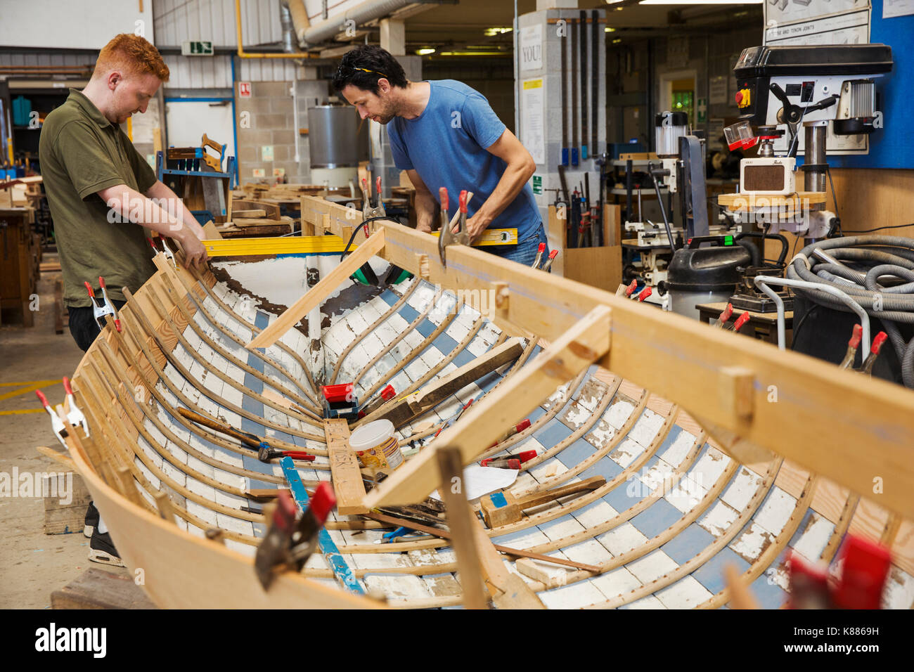 Boatbuilders workshop hi-res stock photography and images - Alamy