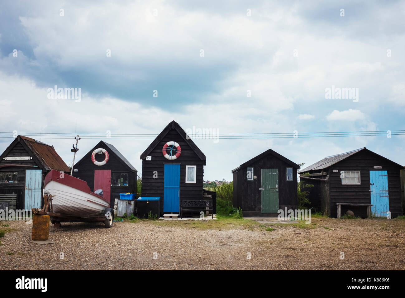 Traditional fishermans huts hi-res stock photography and images - Alamy