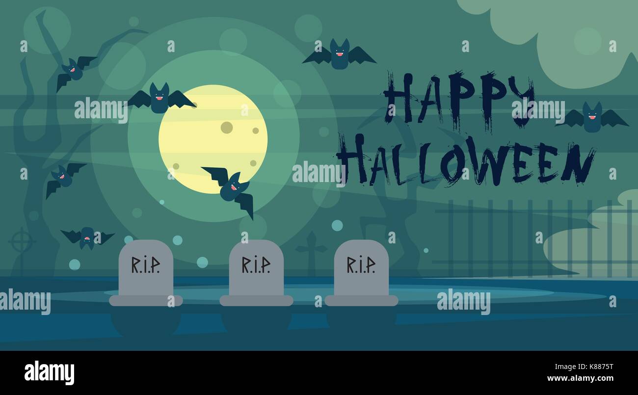 The happy cemetery Stock Vector Images - Alamy