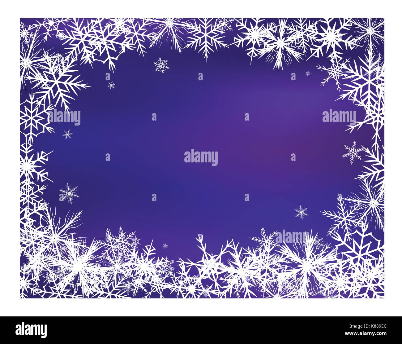 snowflake background beautiful banner wallpaper design illustration ...