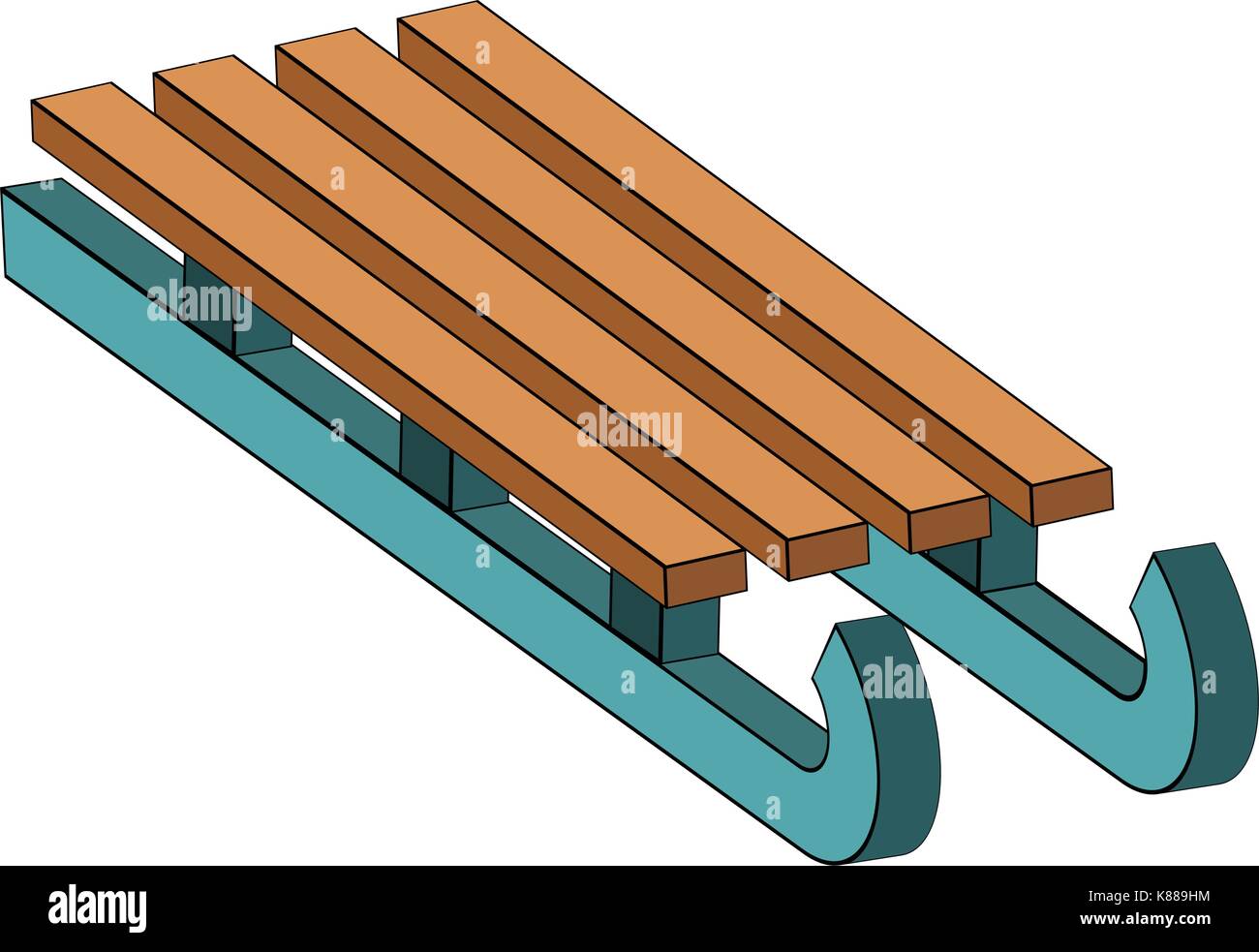 Sledding vector vectors hi-res stock photography and images - Alamy