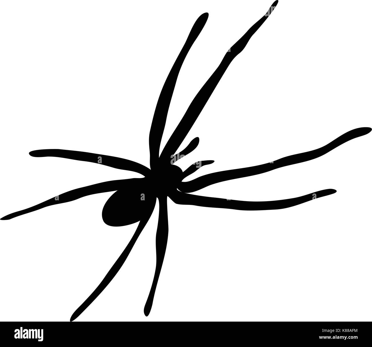 halloween spider vector symbol icon design. Beautiful illustration ...