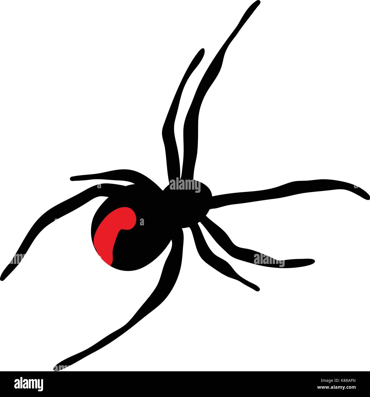 halloween spider vector symbol icon design. Beautiful illustration ...