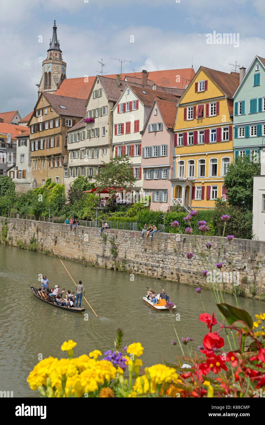 Punt on neckar river tuebingen hi-res stock photography and images - Alamy