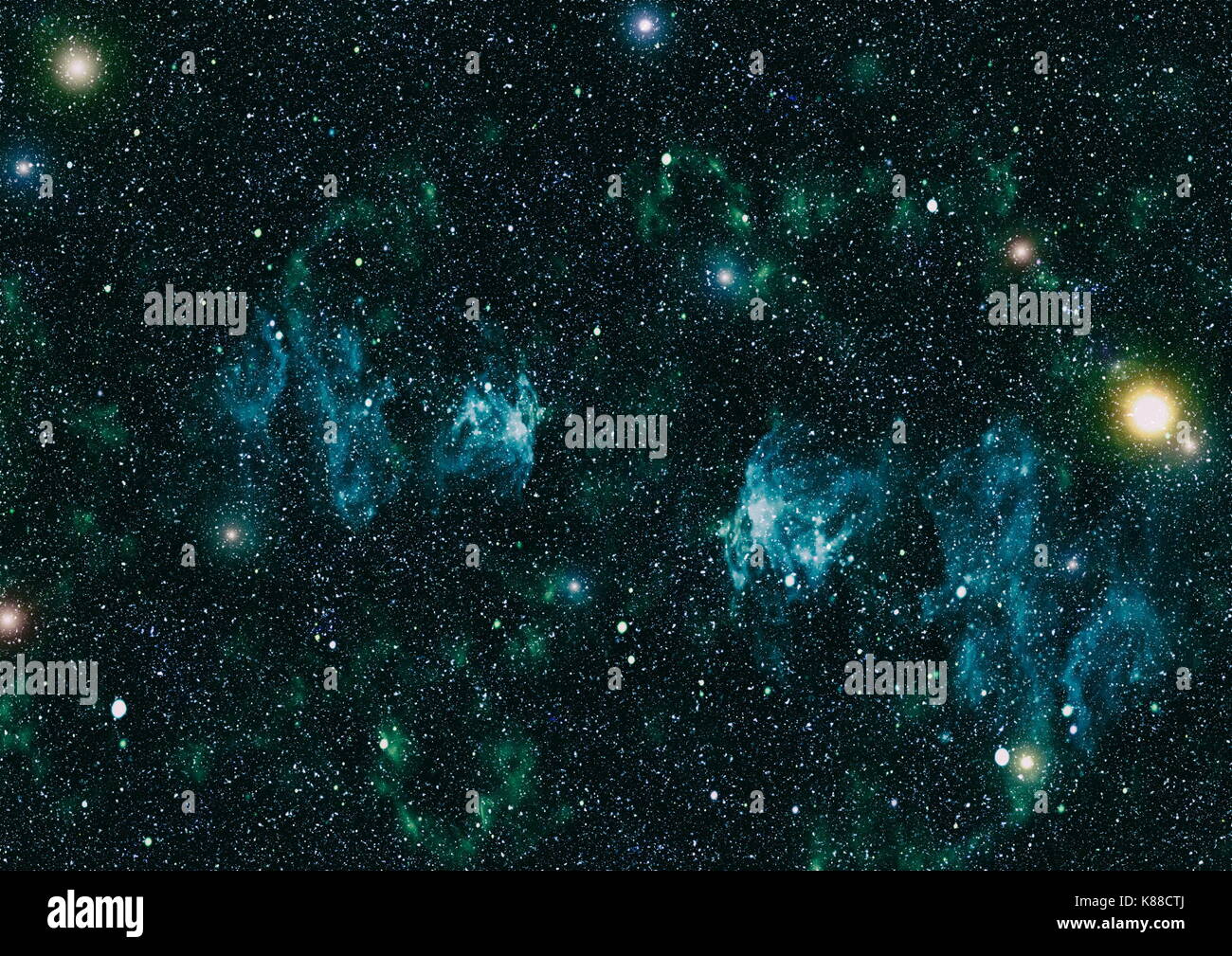 Starry outer space Stock Photo - Alamy