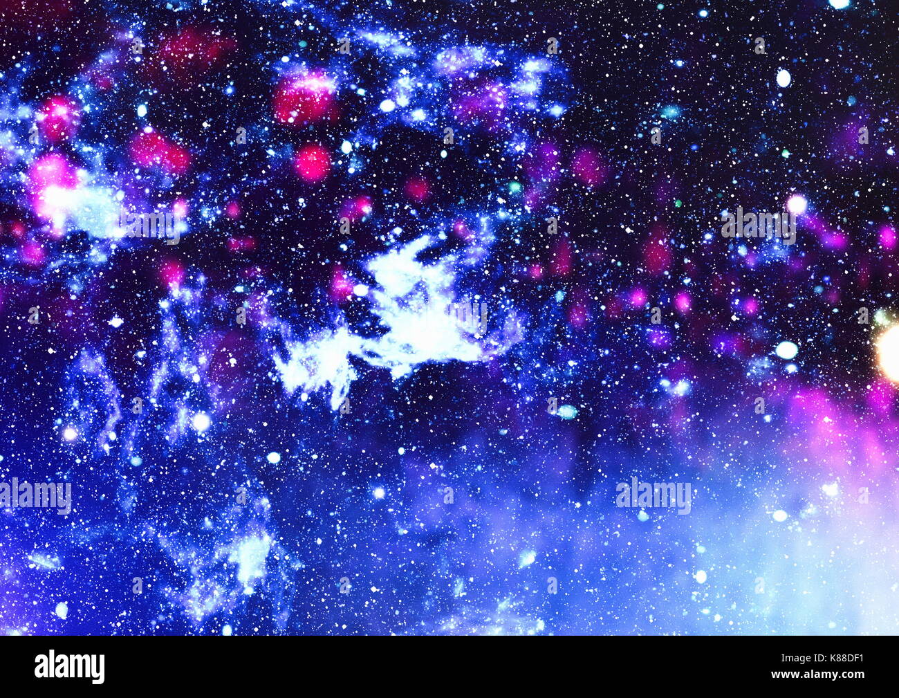 Starry outer space Stock Photo - Alamy