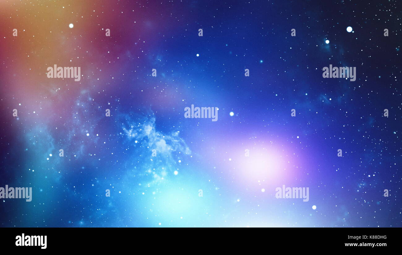 Starry outer space Stock Photo - Alamy