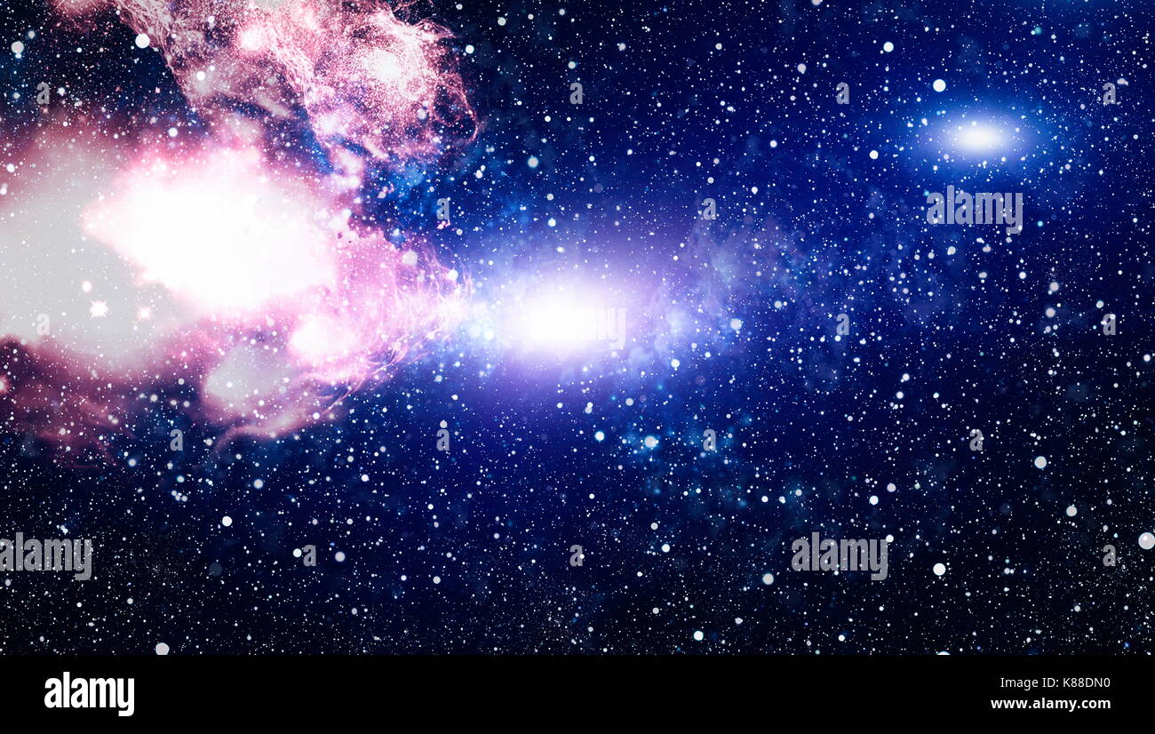 Starry outer space Stock Photo - Alamy
