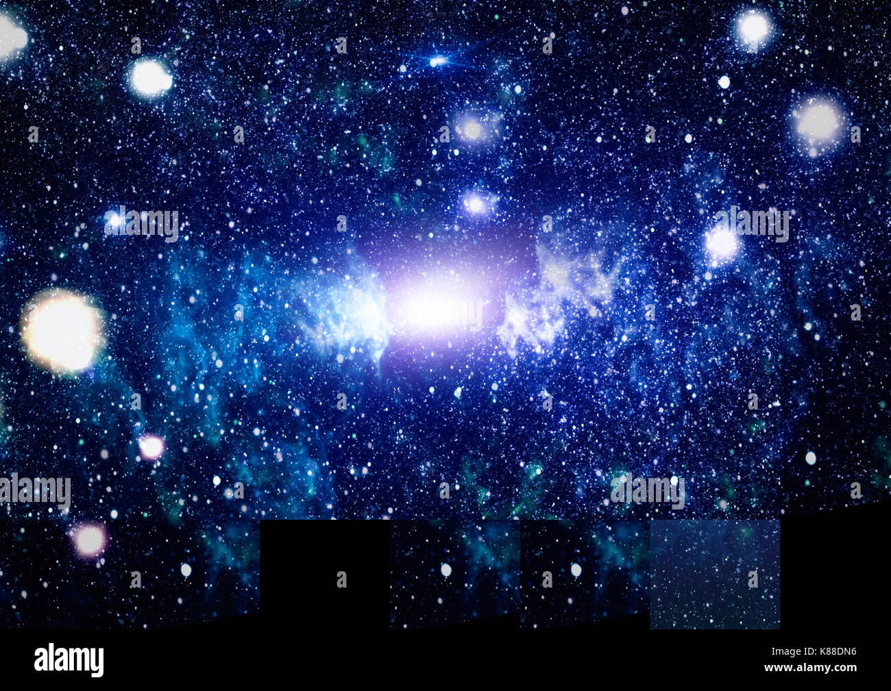 Starry outer space Stock Photo - Alamy