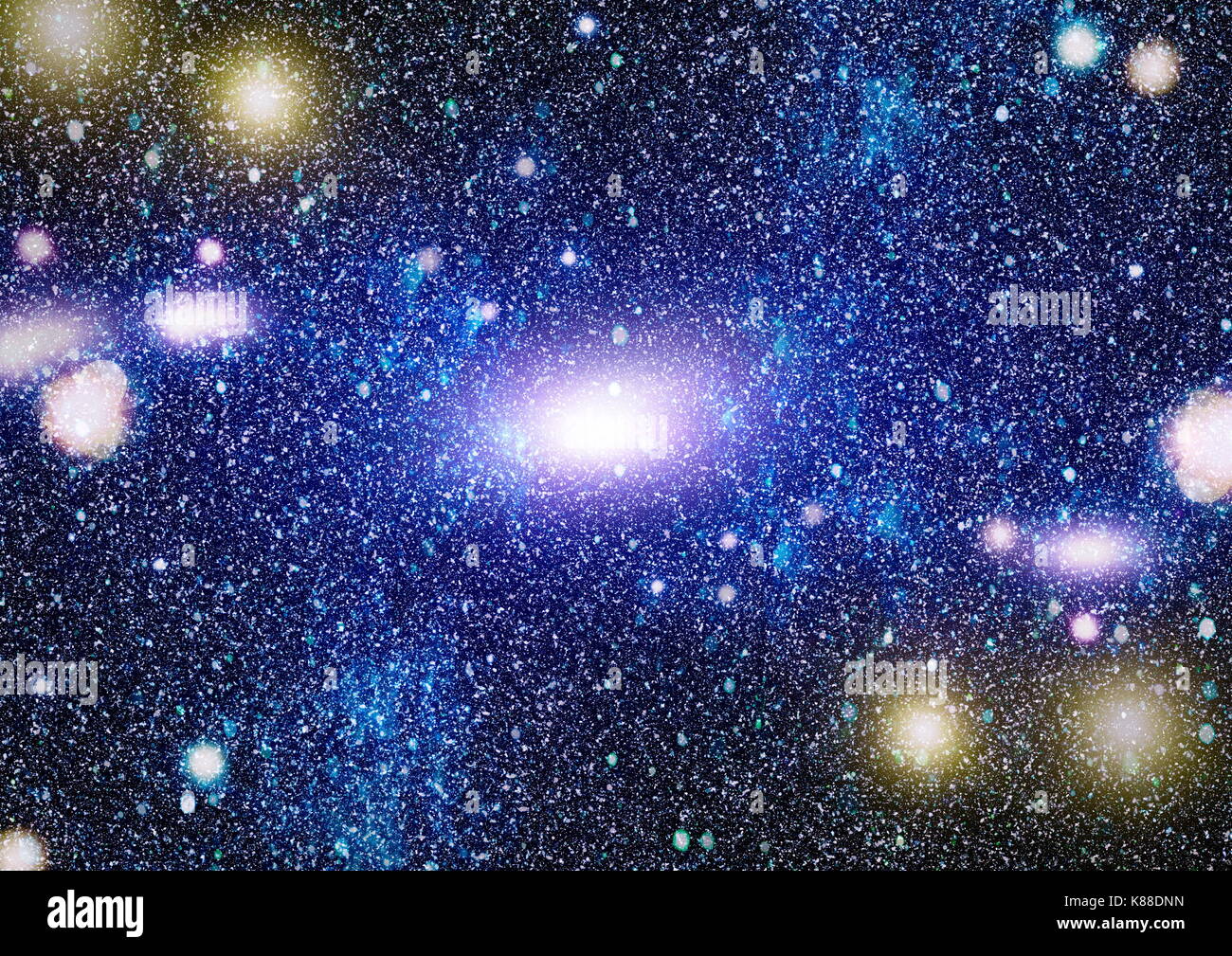 Starry outer space Stock Photo - Alamy