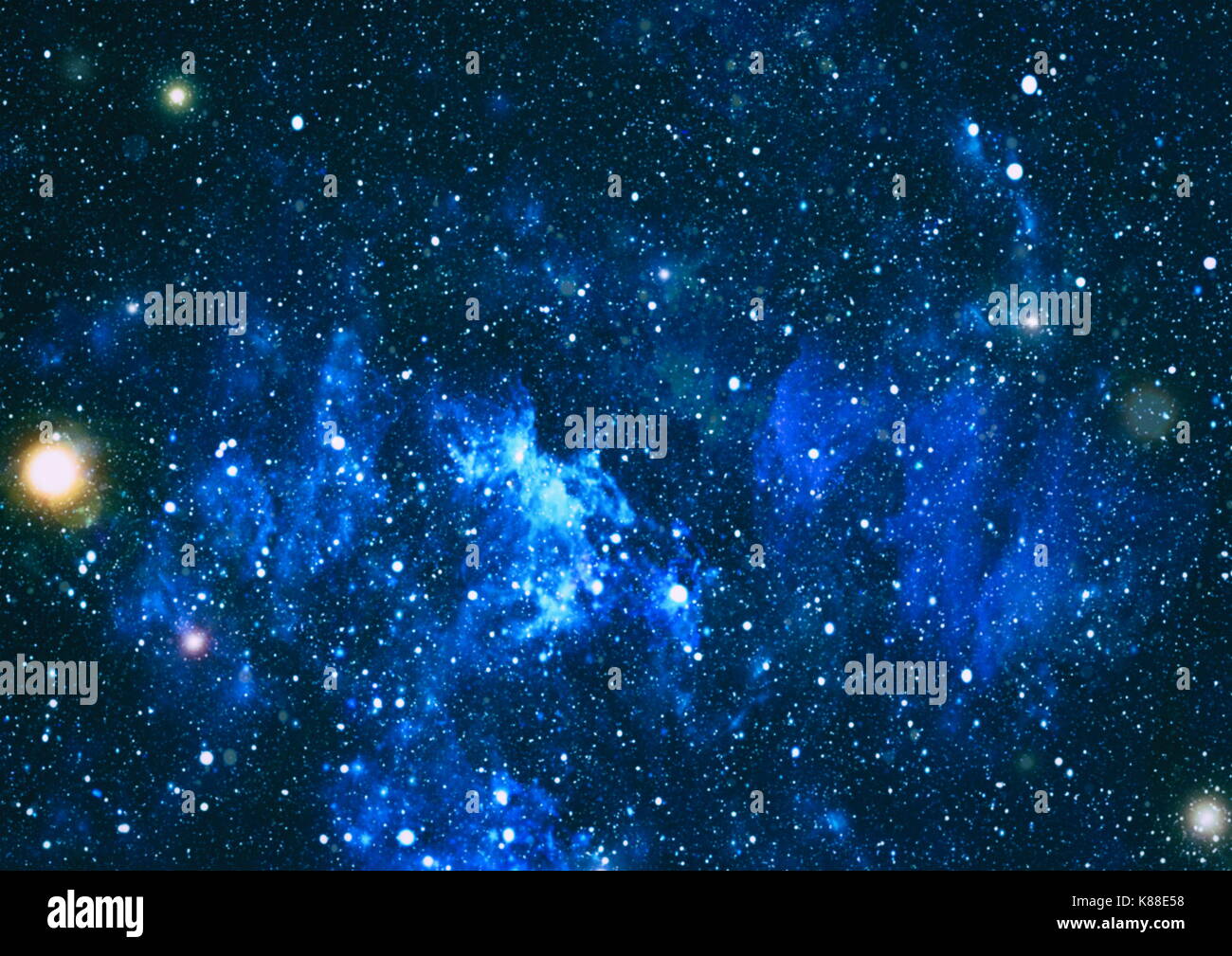 Starry outer space Stock Photo - Alamy