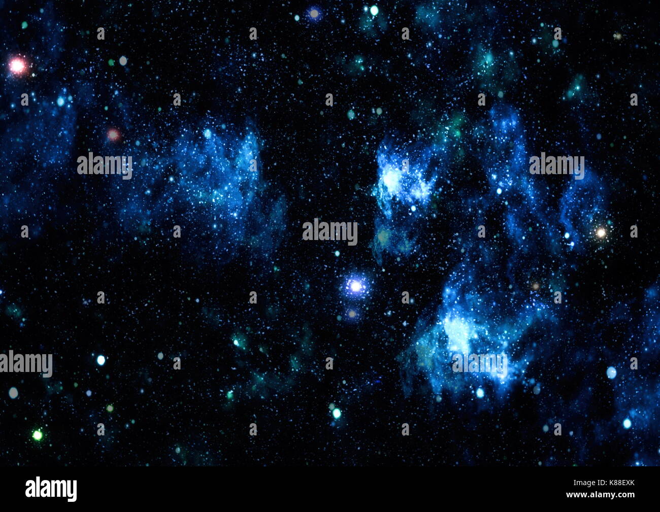 Starry outer space Stock Photo - Alamy