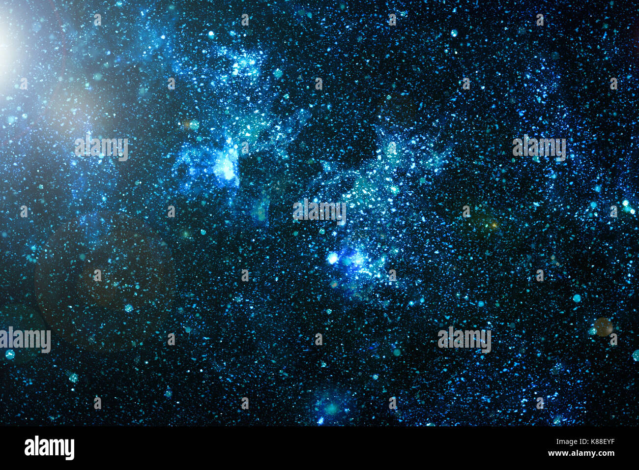 Starry outer space Stock Photo - Alamy