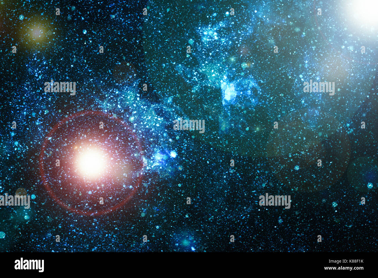 Starry outer space Stock Photo - Alamy