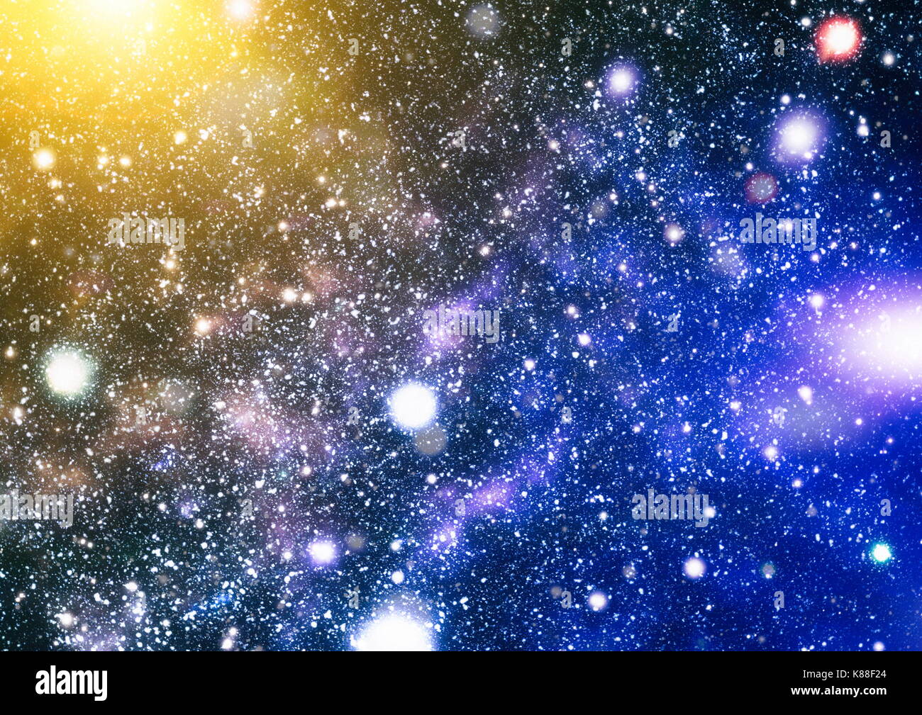 Starry outer space Stock Photo - Alamy