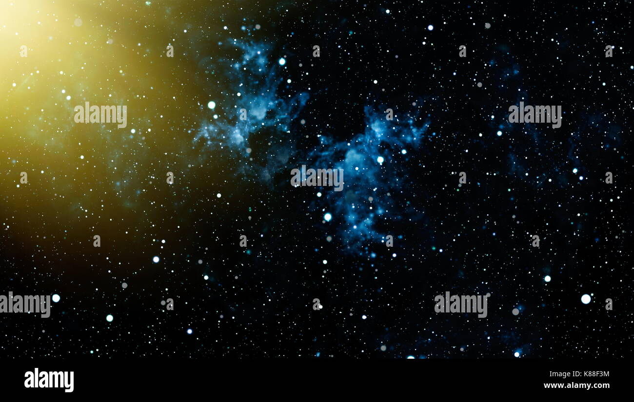 Starry outer space Stock Photo - Alamy