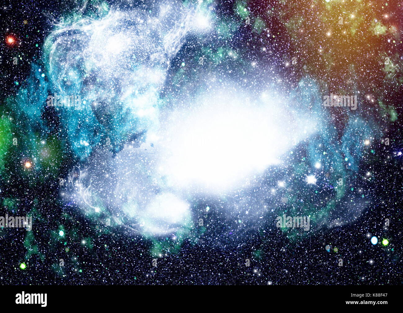 Starry outer space Stock Photo - Alamy