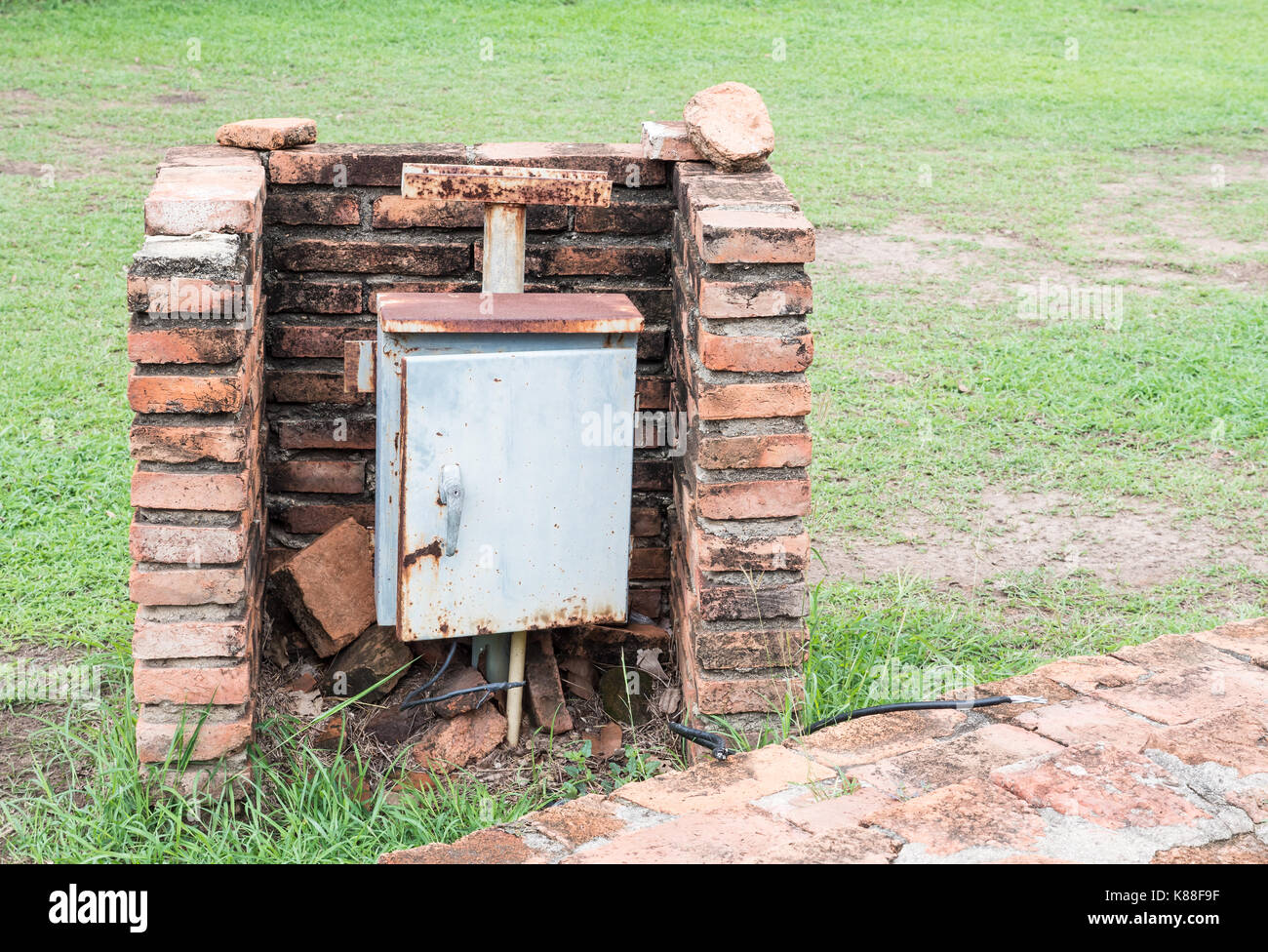 Outdoor fuse box hi-res stock photography and images - Alamy
