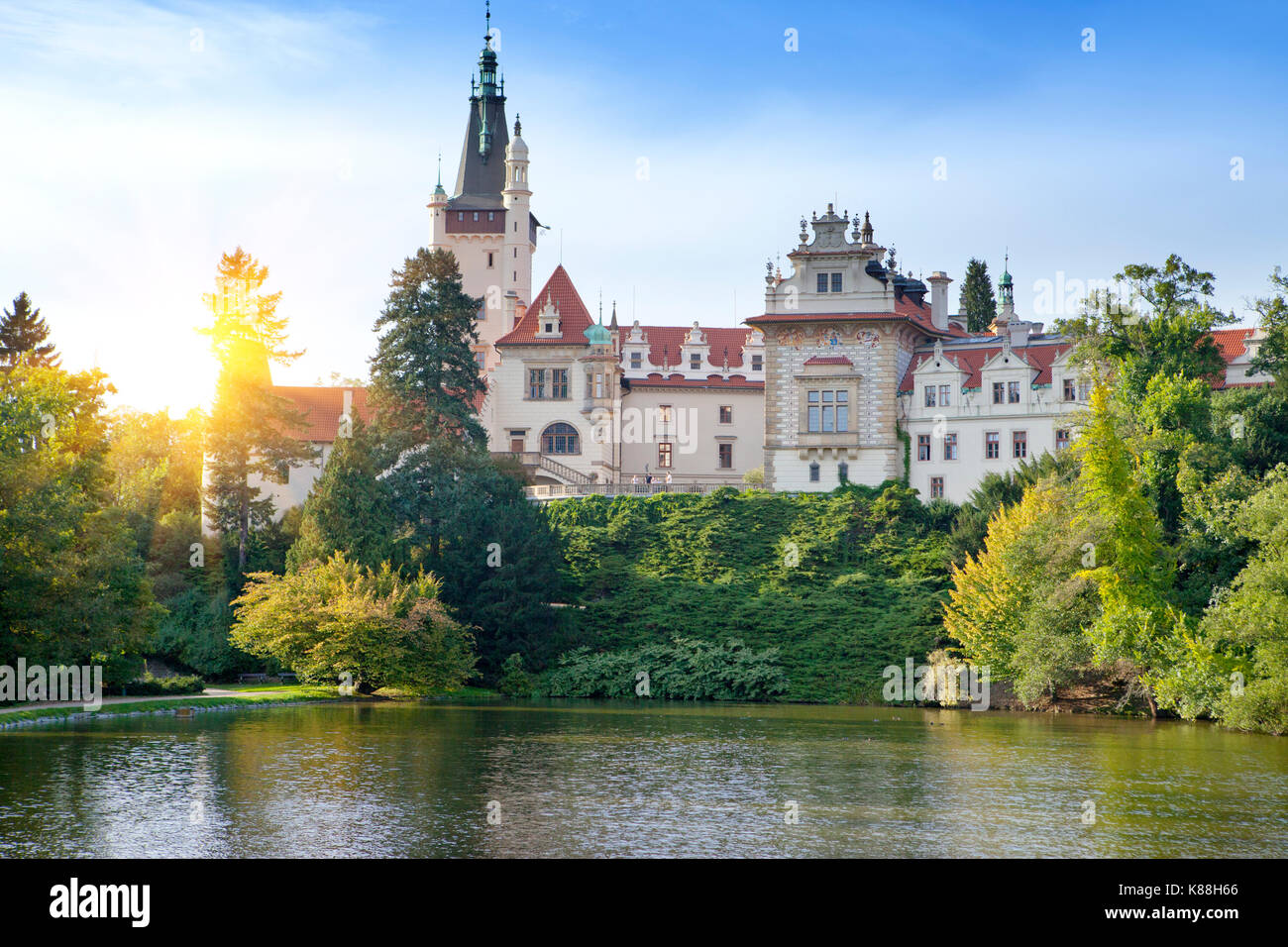 Pruhonice chateau hi-res stock photography and images - Alamy