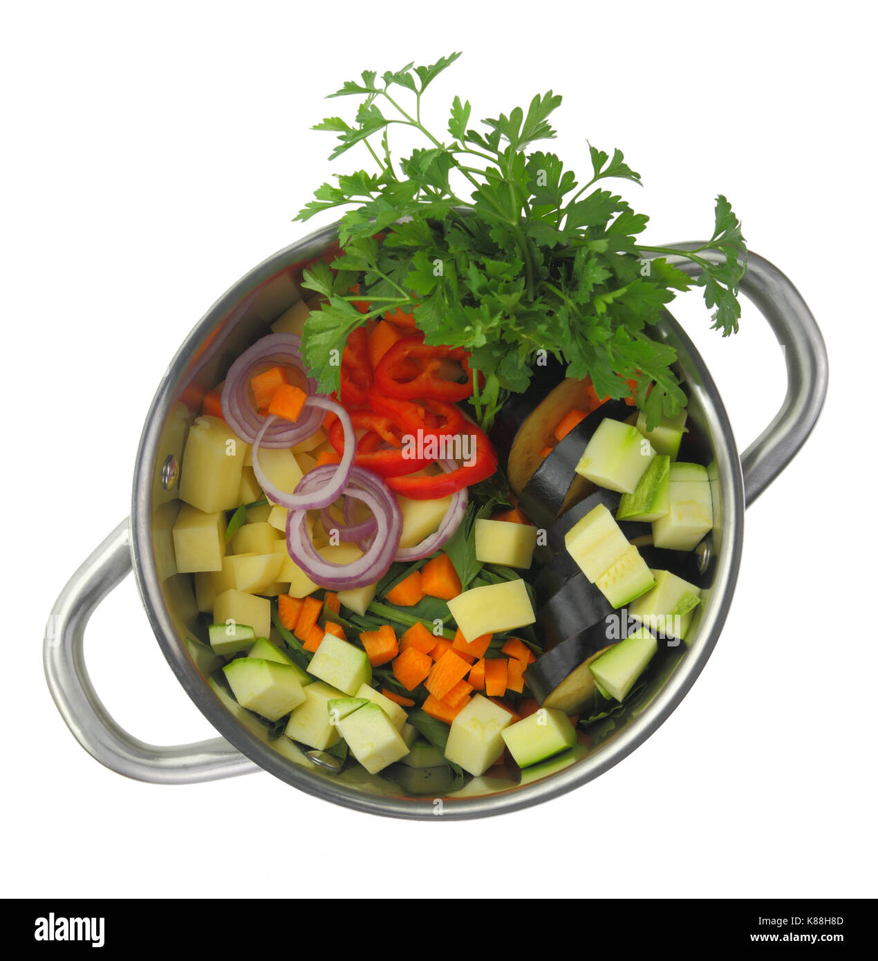 Cut ingredients hi-res stock photography and images - Alamy