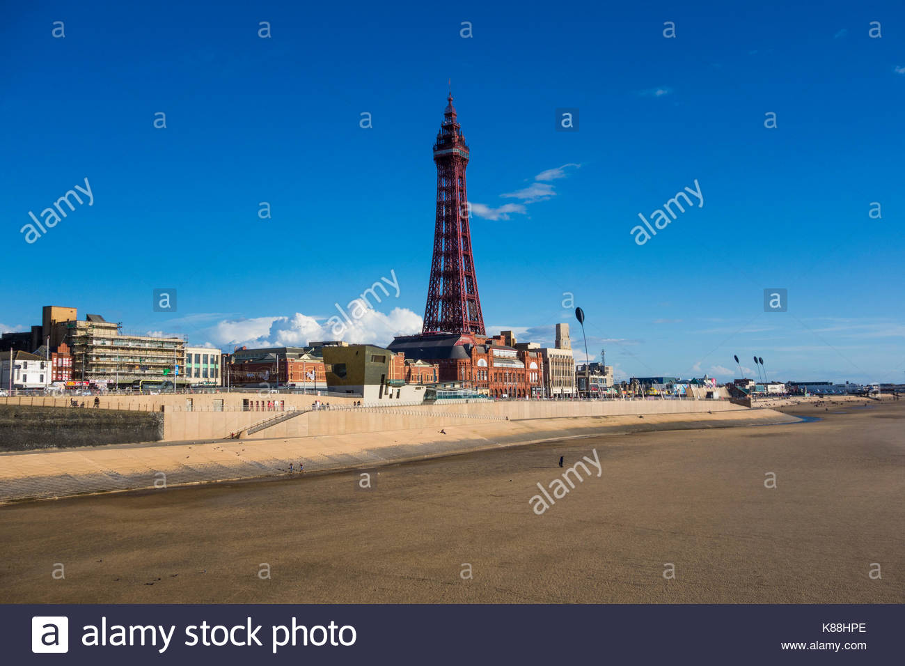 Blue Sky Blackpool High Resolution Stock Photography and Images - Alamy