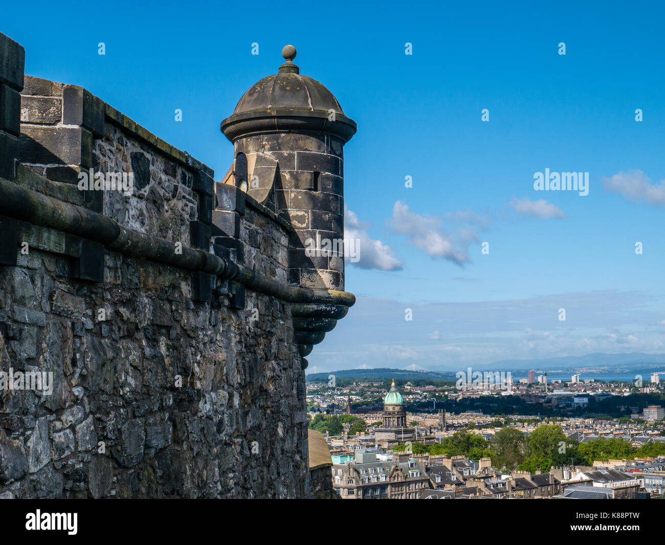 Battlements Scotland Castle High Resolution Stock Photography and ...
