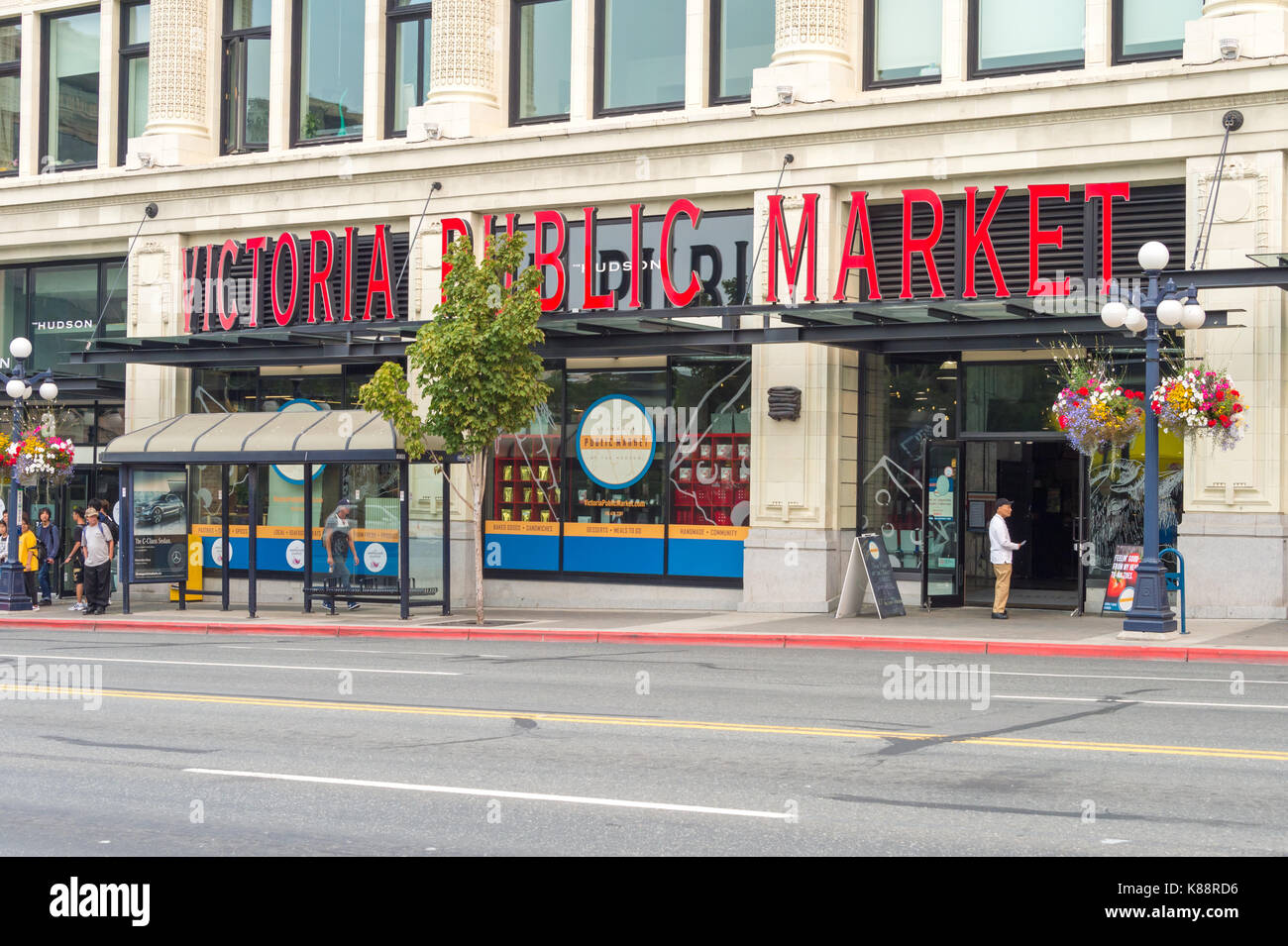 Victoria public market douglas hi-res stock photography and images - Alamy