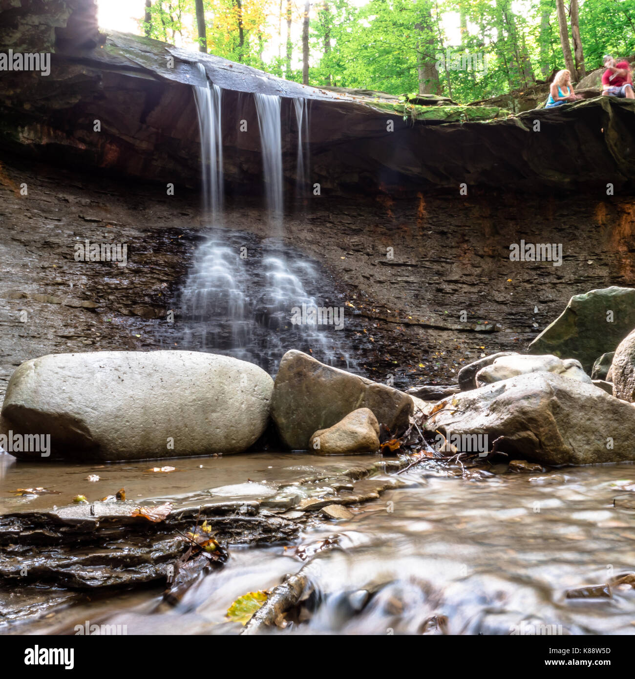 Blue Hen Falls Stock Photo - Alamy