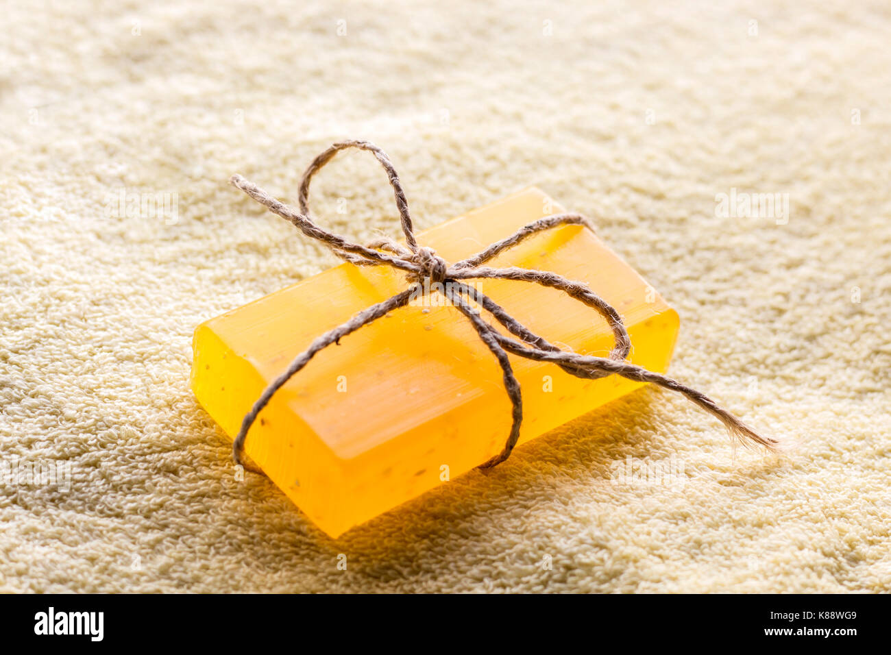 color fragrant soap. spa concept background Stock Photo - Alamy