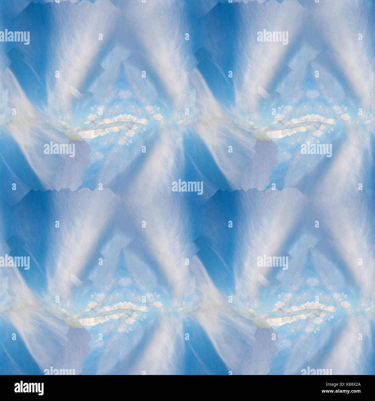 Abstract celestial blue seamless pattern. Skiey background Stock Photo ...