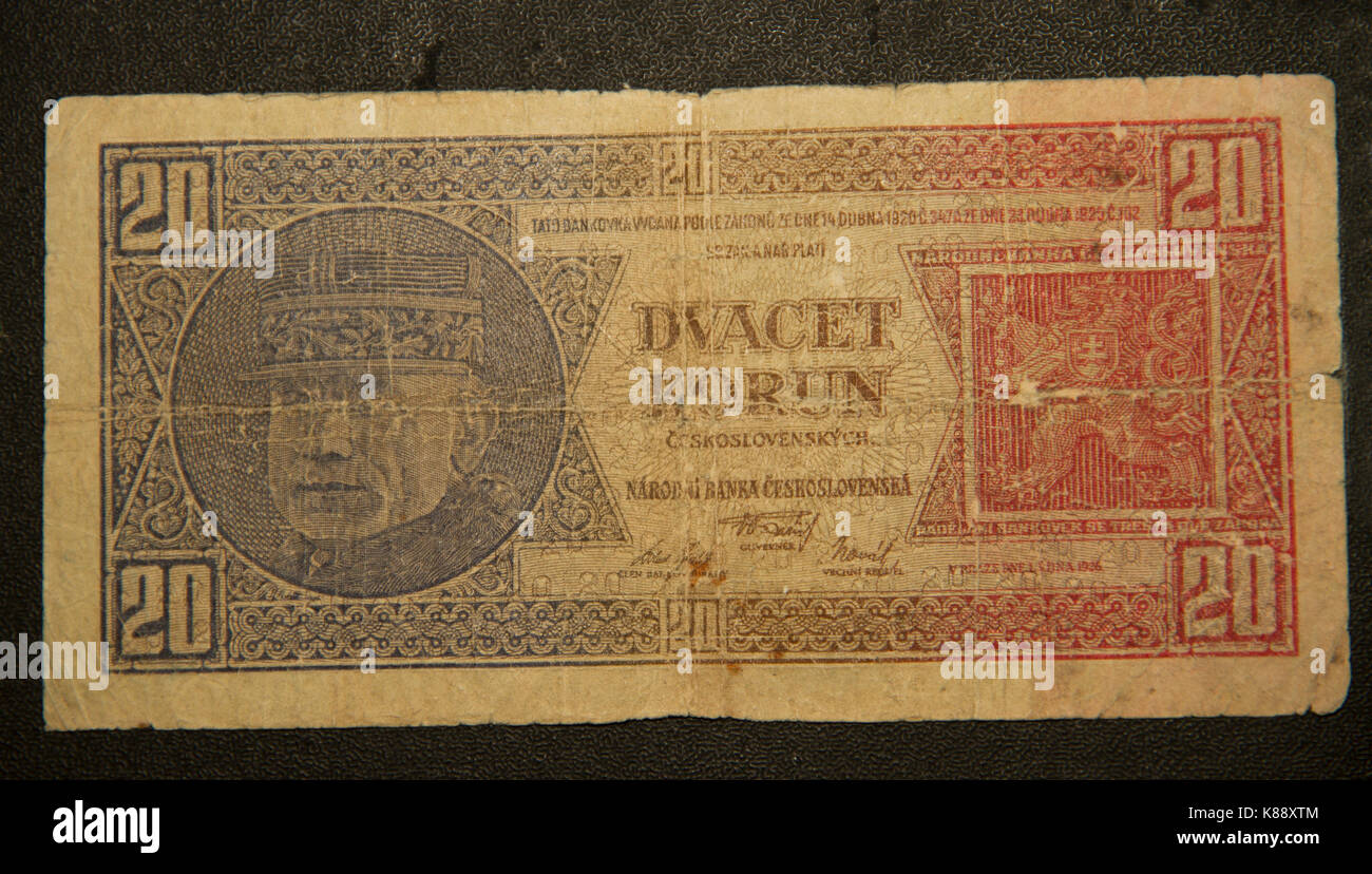 Old Paper Money Stock Photo - Alamy