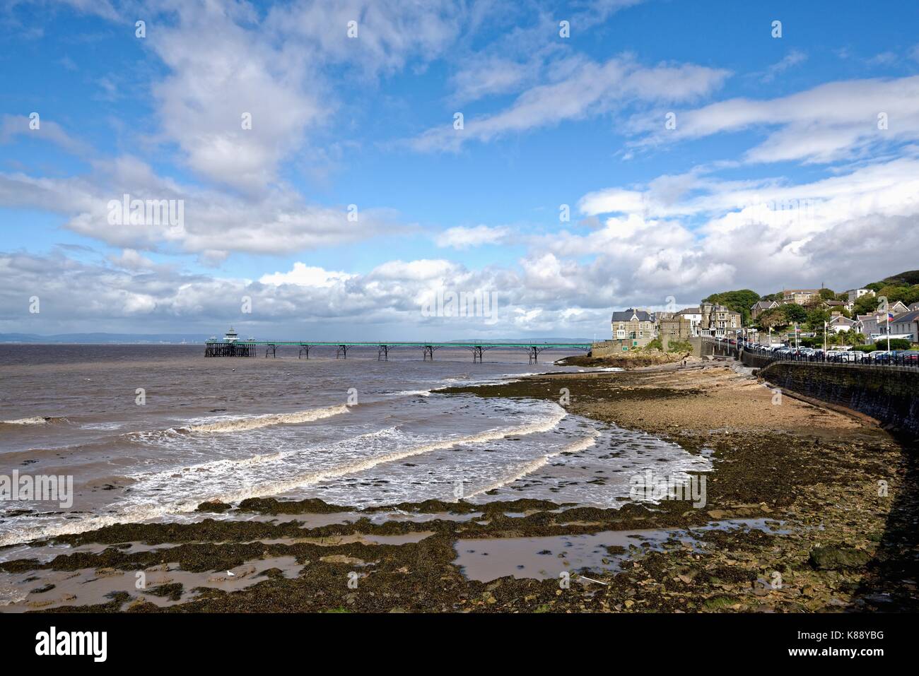 Seafront at Clevedon Somerset UK Stock Photo - Alamy