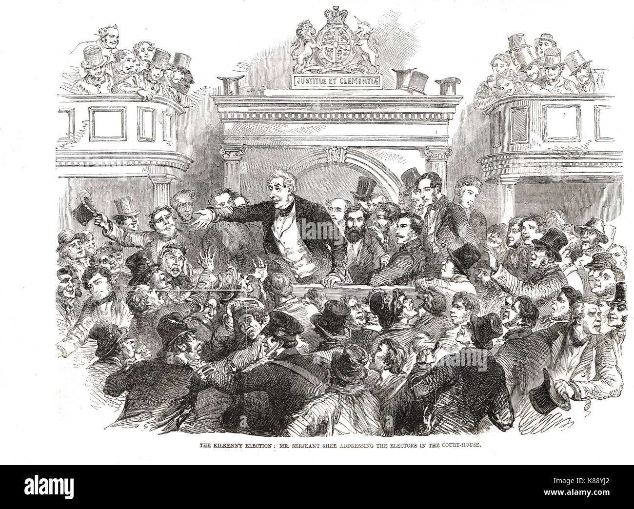 Sir William Shee, champion of Catholic Emancipation addressing the ...