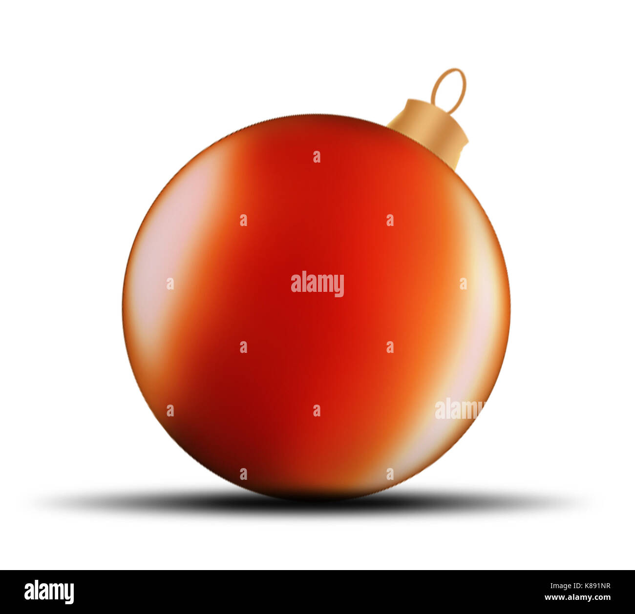 Christmas bauble icon, symbol, design. Winter illustration isolated on ...