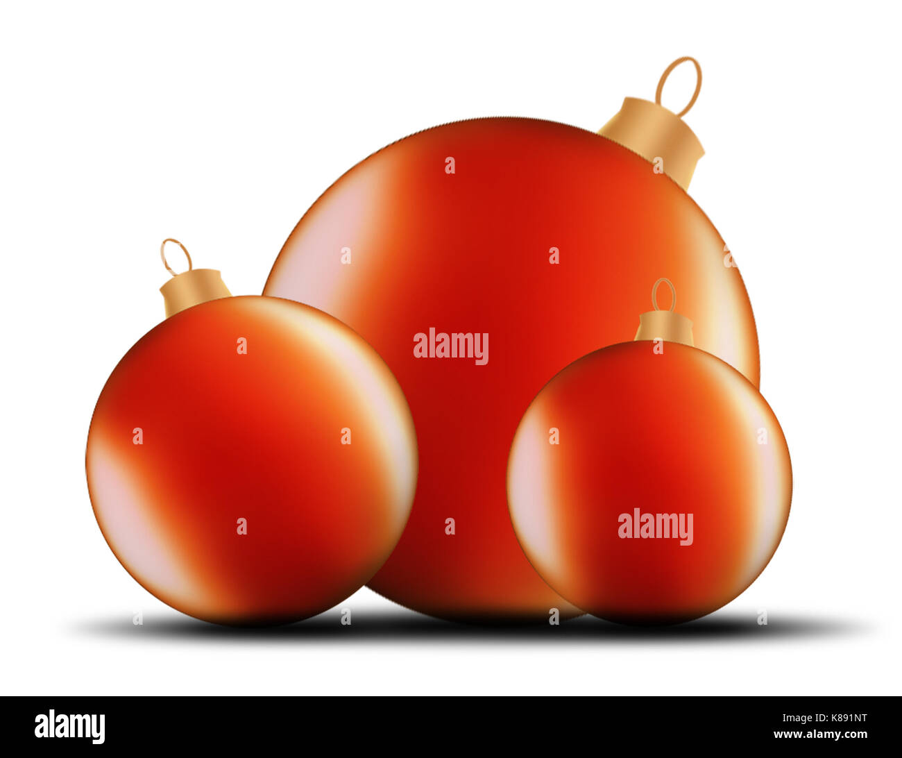 Christmas bauble icon, symbol, design. Winter illustration isolated on ...