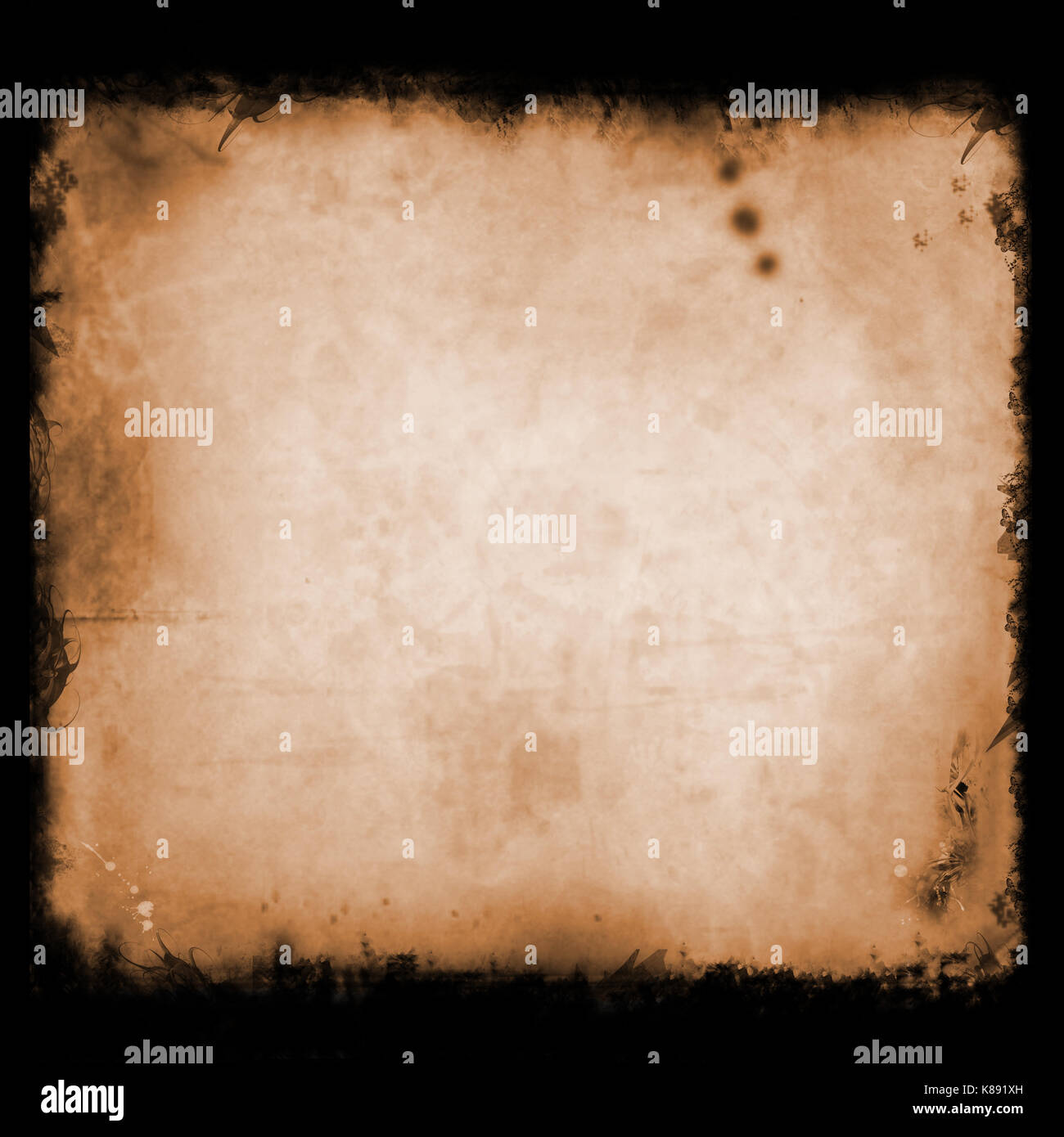 Grunge, vintage, old paper background. illustration of aged, worn and ...