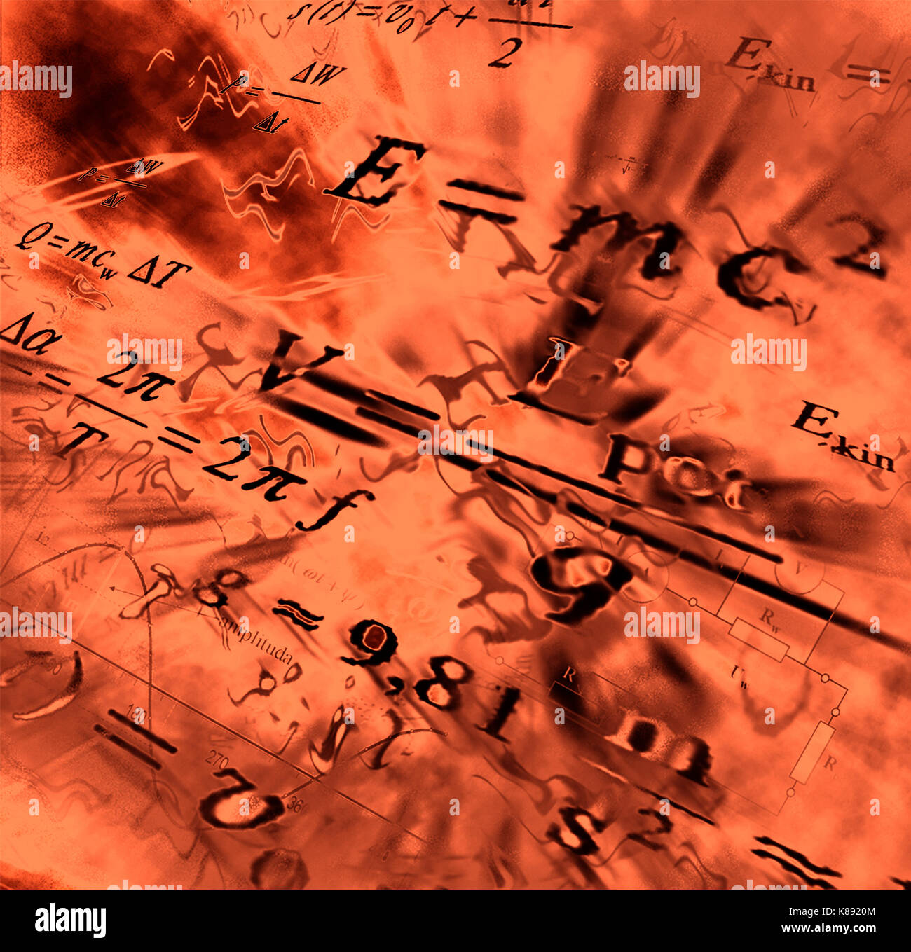 Image of physical technology abstract background. Science wallpaper ...