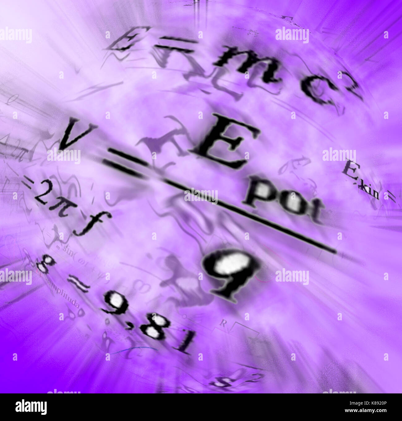 Image of physical technology abstract background. Science wallpaper ...